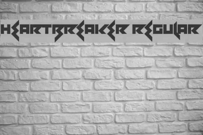 Heartbreaker Regular Font - Free Download (TTF/OTF) | FFonts