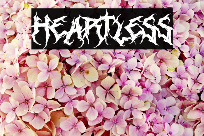 Heartless Font - FFonts.net