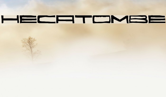 Hecatombe Font - FFonts.net