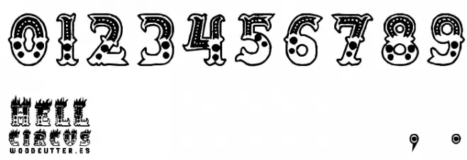 Hell Circus Font - Free Download (TTF/OTF) | FFonts.net