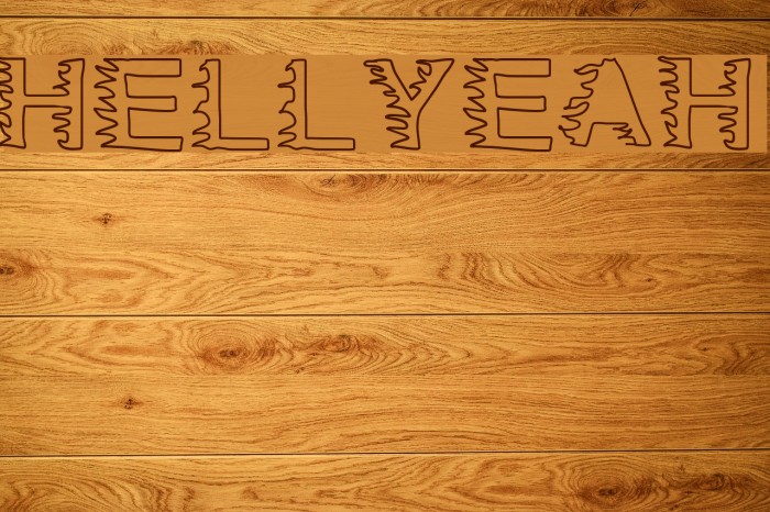 HellYeah Font - FFonts.net