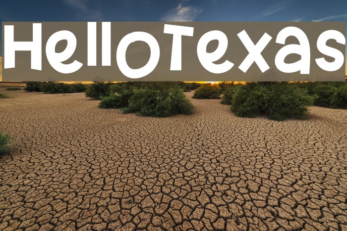 HelloTexas Font - FFonts.net