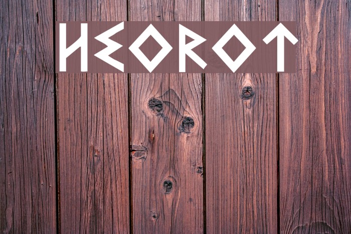 Heorot Font - FFonts.net