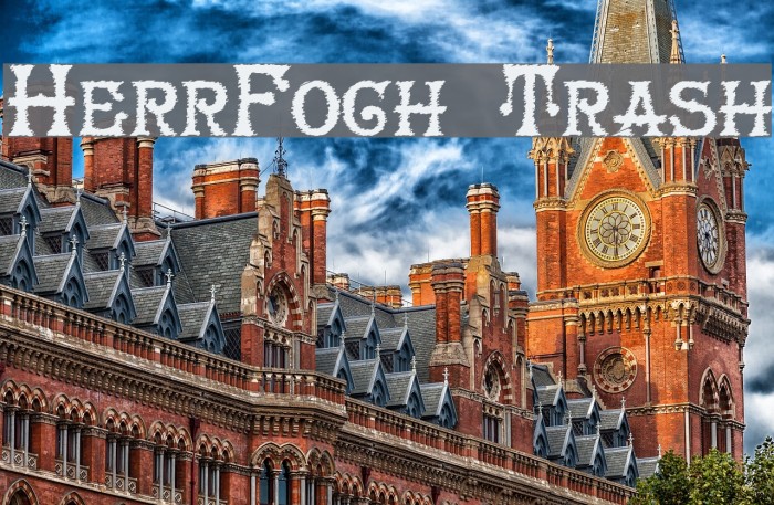 HerrFoch Trash Font - FFonts.net
