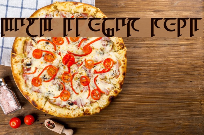 High Drowic Bold Font - FFonts.net