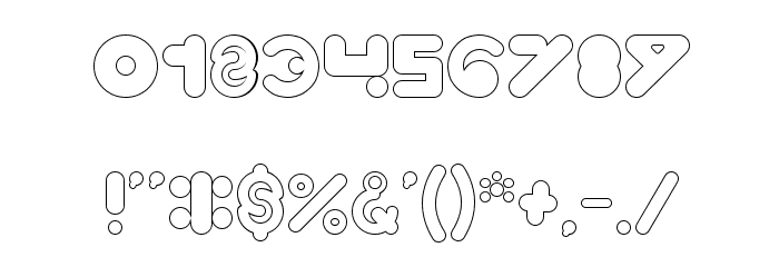 High Logic-Hollow Font - FFonts.net