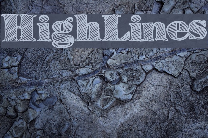 HighLines Font - FFonts.net