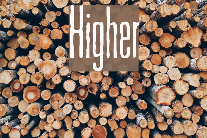 Higher Font - FFonts.net