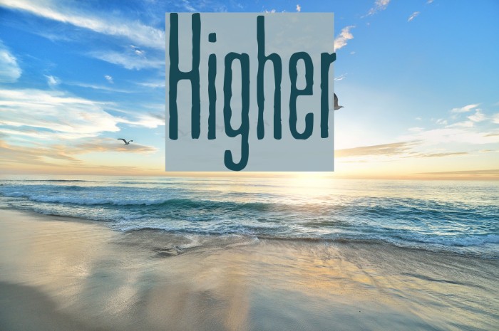Higher Font - FFonts.net