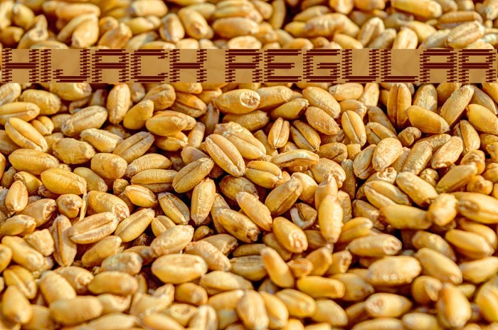 Hijack Regular Font - FFonts.net