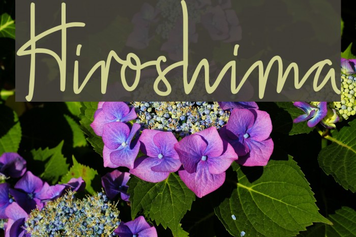 Hiroshima Font - FFonts.net