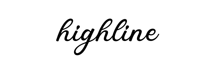 Highline Font