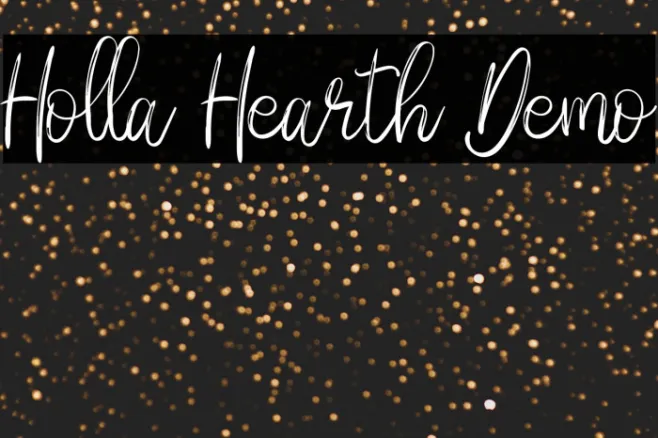 Holla Hearth Demo Font | Free Download (TTF/OTF) | FFonts.ne