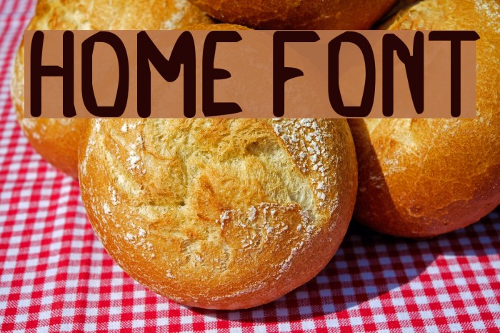 Home Font - FFonts.net