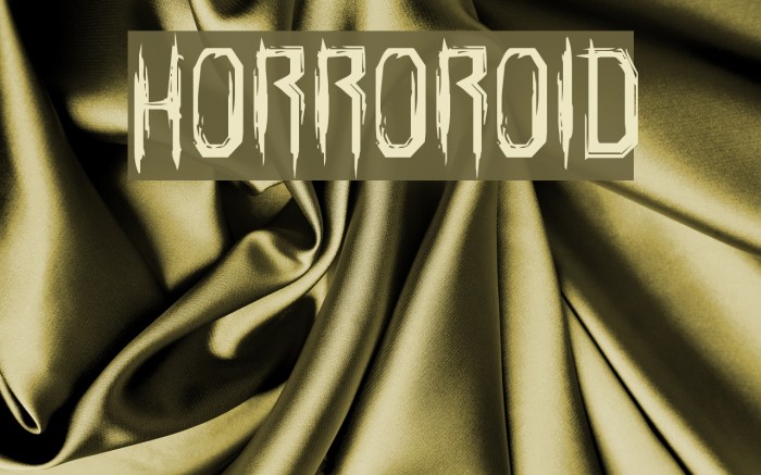 Horroroid Font - FFonts.net