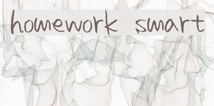 homework smart Font - FFonts.net