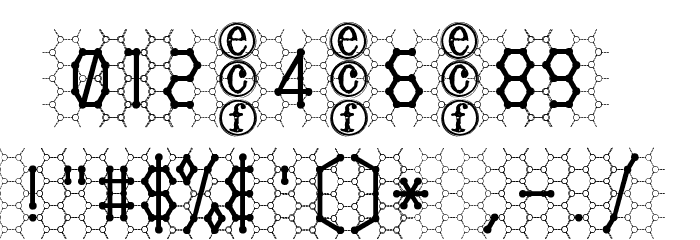 honeycomb [eval] Font - FFonts.net