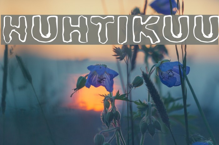 Huhtikuu Font - FFonts.net