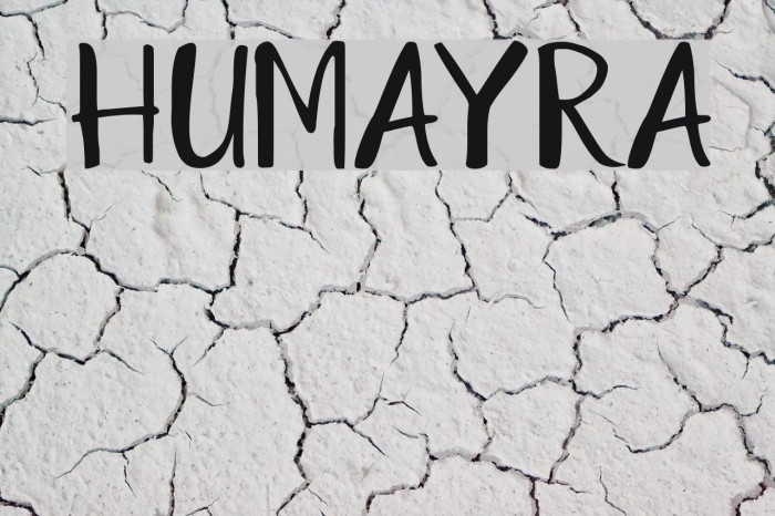 Humayra Font - FFonts.net