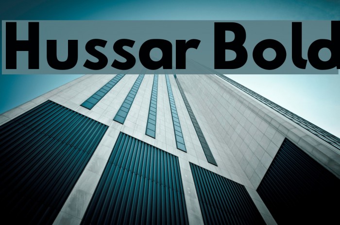 Hussar Bold Font - FFonts.net