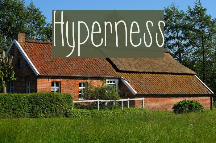 Hyperness Font - FFonts.net