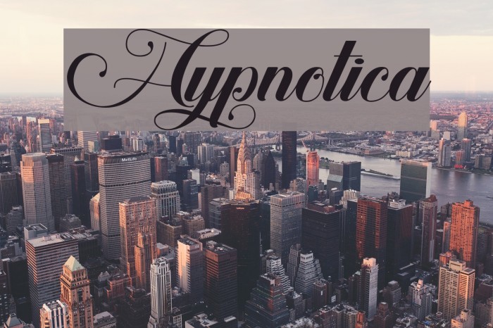 Hypnotica Font - FFonts.net