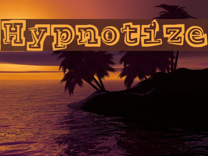 Hypnotize Font - FFonts.net