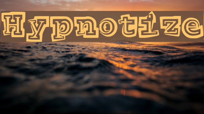 Hypnotize Font - FFonts.net