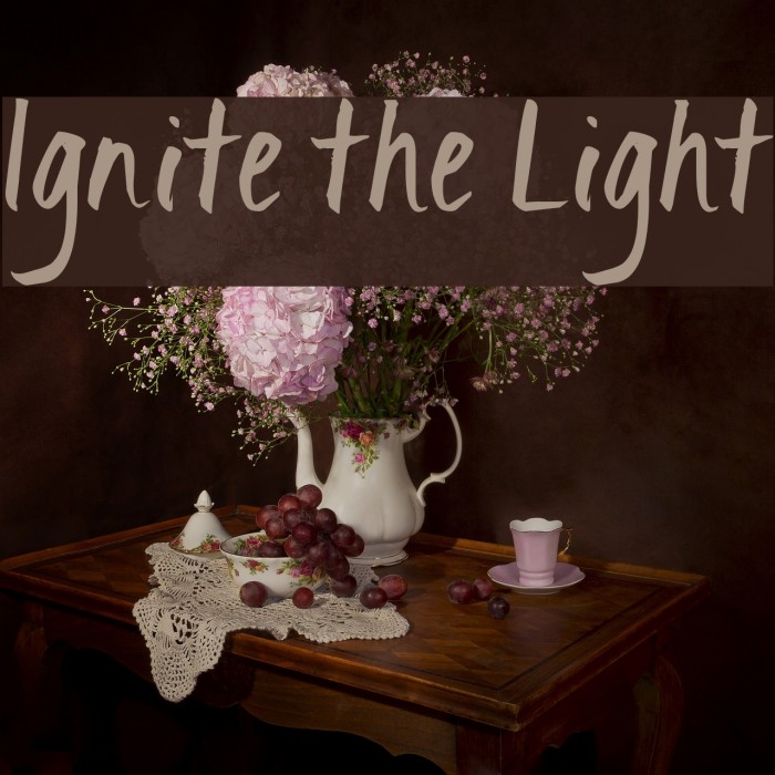 Ignite the Light Font - FFonts.net