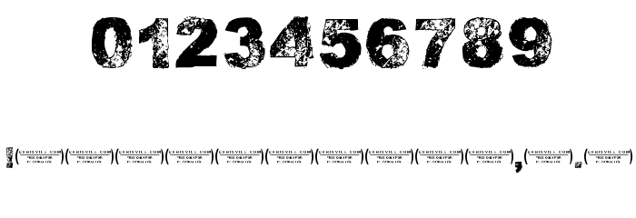 Immense decaY Font - FFonts.net