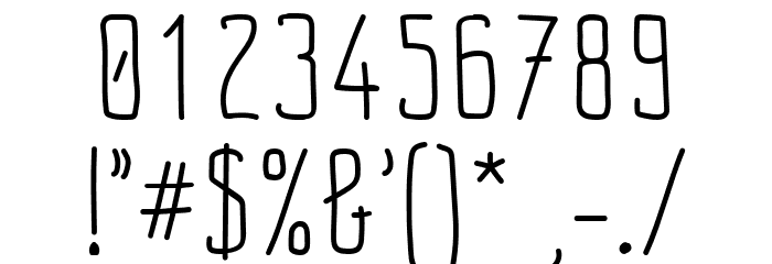 Impreciso free Light Font - FFonts.net