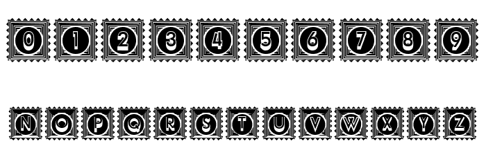 Impression Vintage Negative Regular Font - FFonts.net