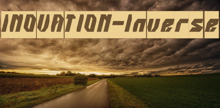 INOVATION-Inverse Font - FFonts.net