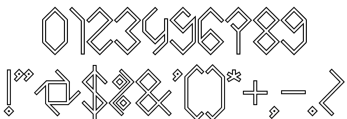 INSIDE THE BOX-Hollow Bold Font - FFonts.net