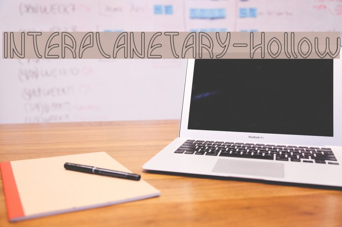 INTERPLANETARY-Hollow Font - FFonts.net