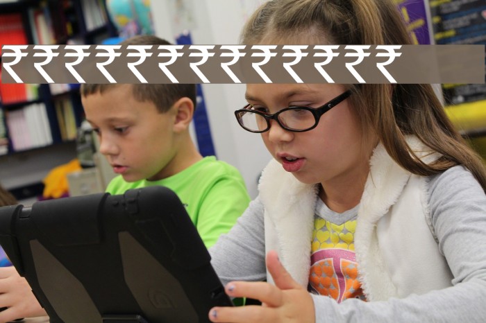 Indian Rupee Font Font - FFonts.net