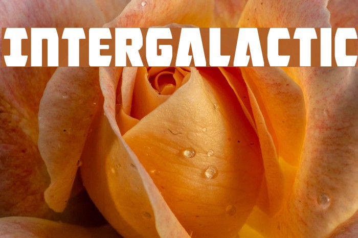 Intergalactic Font - FFonts.net