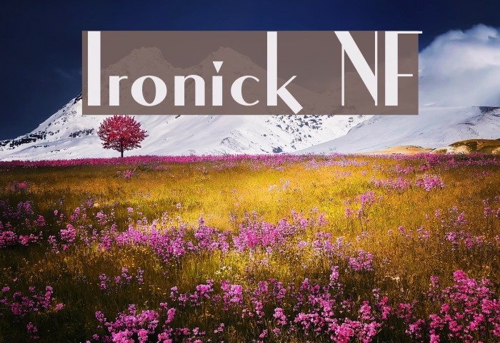 Ironick NF Font - FFonts.net