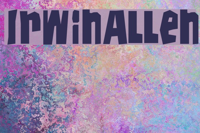 IrwinAllen Font - FFonts.net