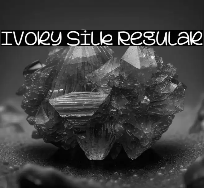 Ivory Silk Regular Font - Free Download (TTF/OTF) | FFonts.n