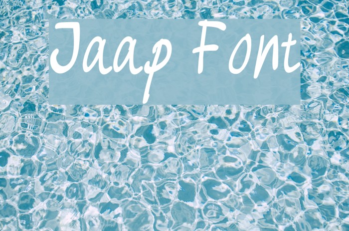Jaap Font - FFonts.net