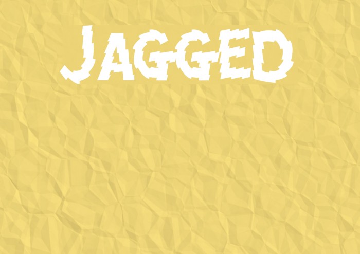 Jagged Font - FFonts.net