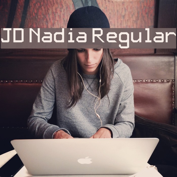 JD Nadia Regular Font - FFonts.net