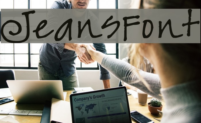 JeansFont Font - FFonts.net