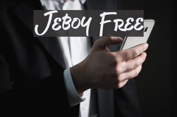 Jeboy Free Font - FFonts.net