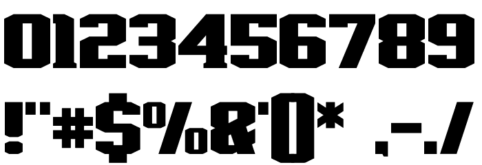 Jersey 716 Font - FFonts.net