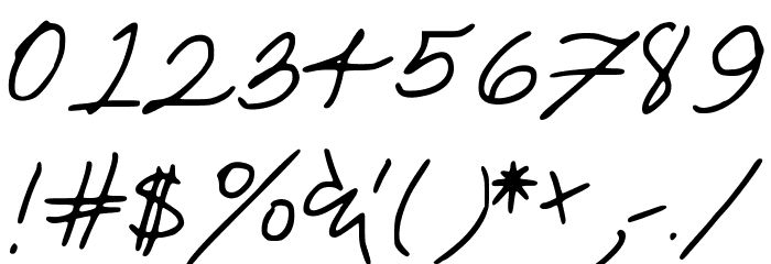 Jessa Hand Font - FFonts.net