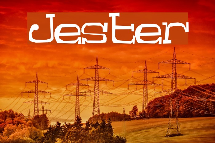 Jester Font - FFonts.net