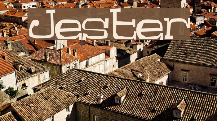 Jester Font - FFonts.net