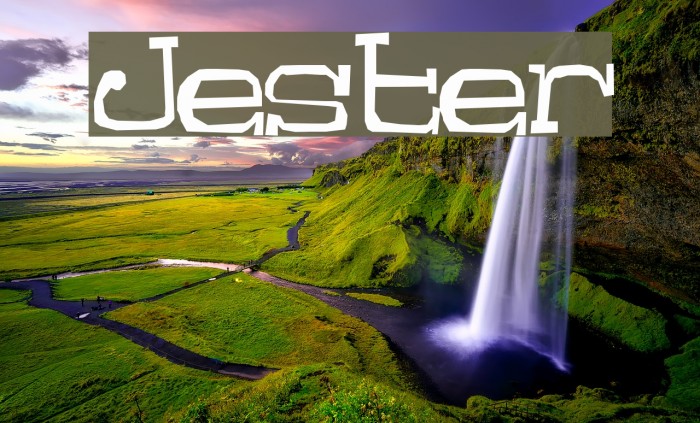 Jester Font - FFonts.net